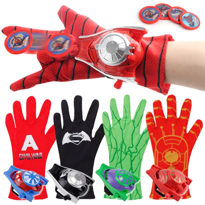 Avengers Series Spiderman / Superman / Ironman / Hulk Toy Glove for ...