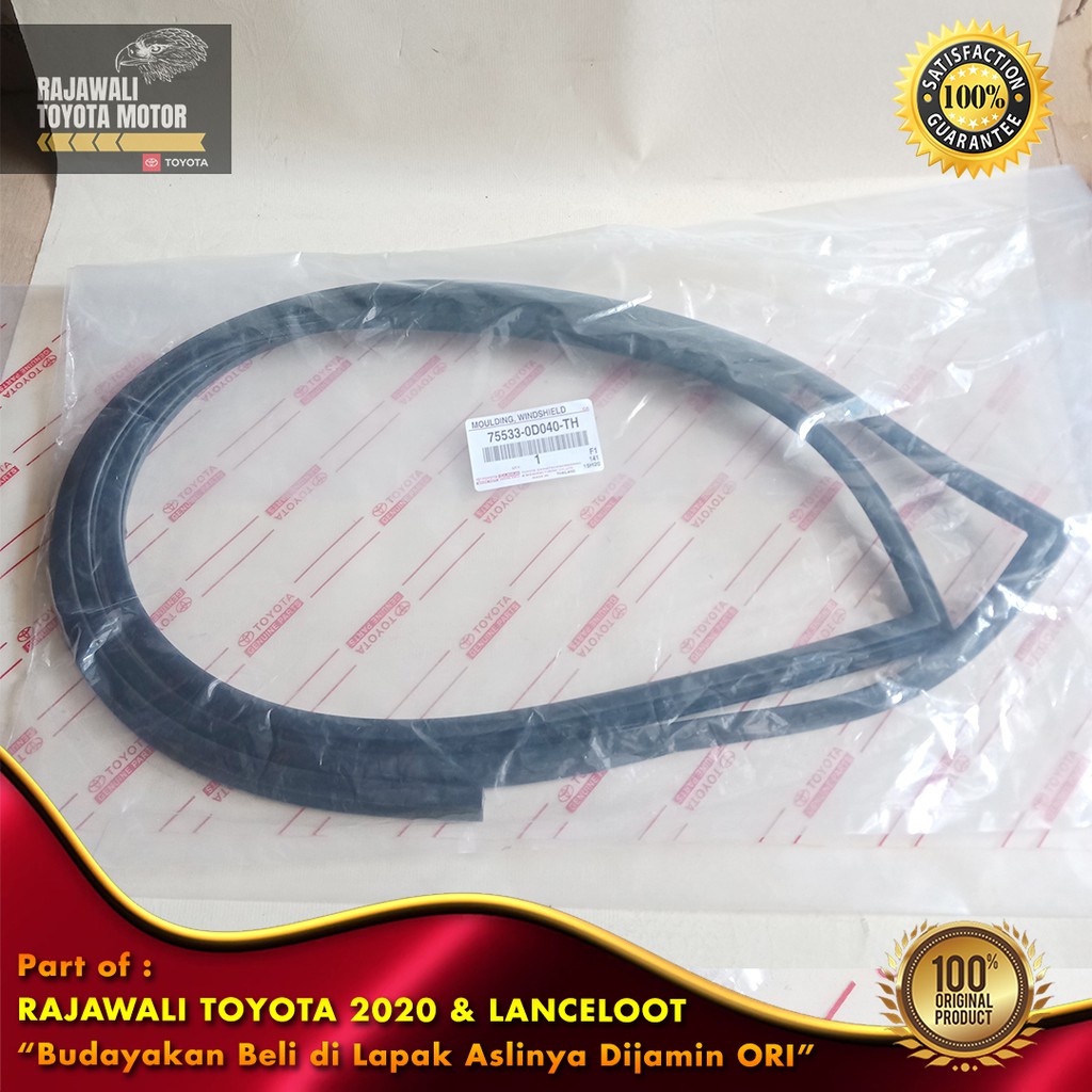 Vios 2002-2006 Gen1 Front Windshield Rubber Trim Molding Wingshield ...
