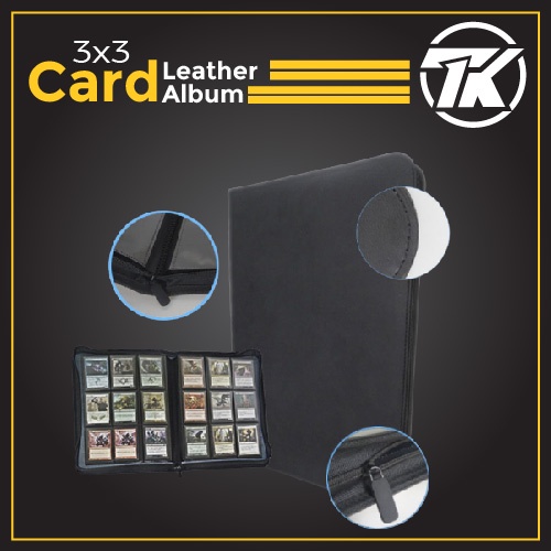 Card Album 3x3 360 Card Slots Card Binder Trading Card Collector Fully ...