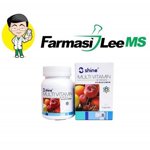 Shine Multivitamin & Mineral (60's) (Exp 3/2027) | Shopee Malaysia