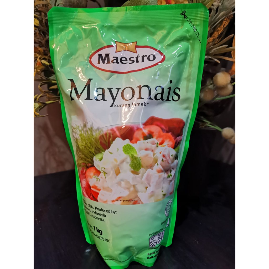 Mayonnaise Maestro 1Kg / Fruit Mayonnaise / Vegetable Mayonnaise ...