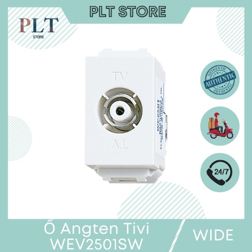 Panasonic WEV2501SW TV Antenna Socket Wide Series | Shopee Malaysia