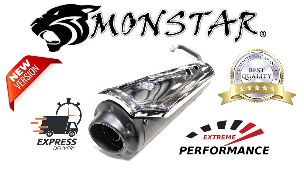 Motor Ekzos LC135 135LC LC V1 28mm Std Open exzos Racing Exhaust ...