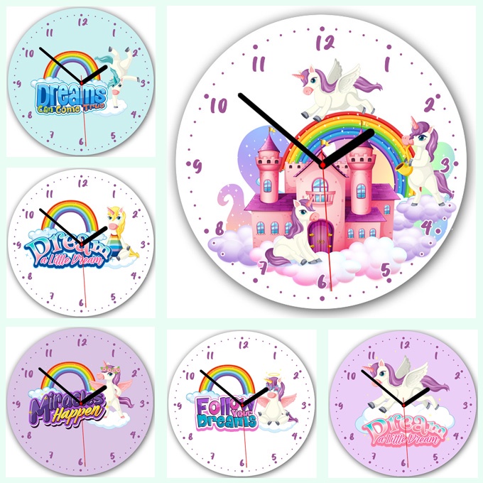 My Little Pony Unicorn Wall Clock | Shopee Malaysia