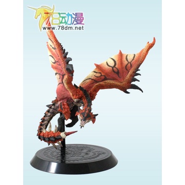 ins Monster Hunter World MHW Box Egg Figure Male Fire Dragon Female ...