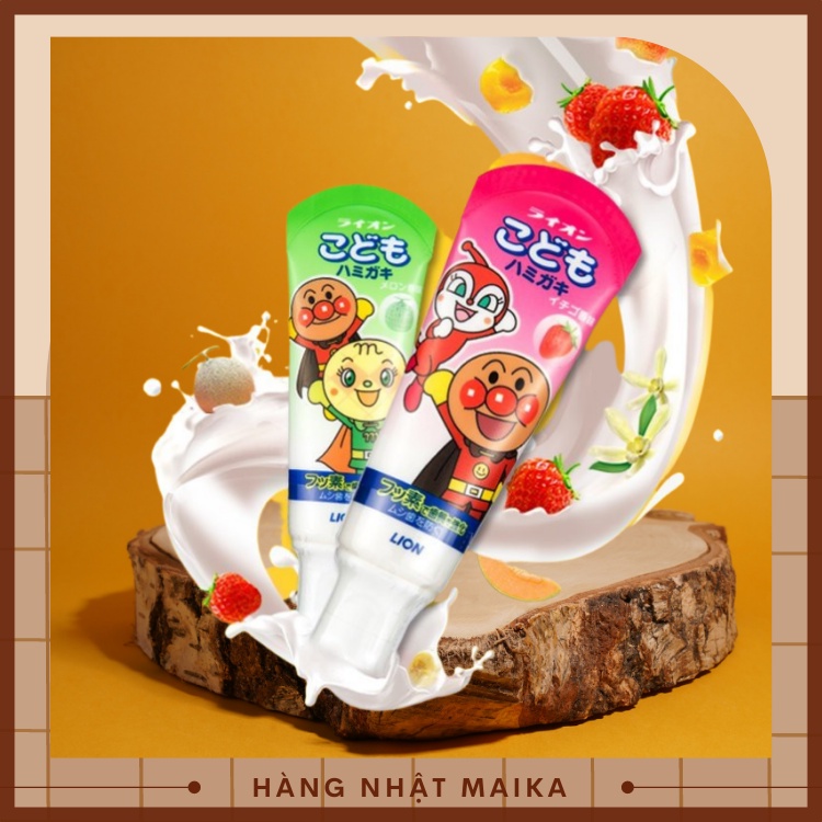 Lion Toothpaste Domestic Japan | Japanese Toothpaste for Children with ...