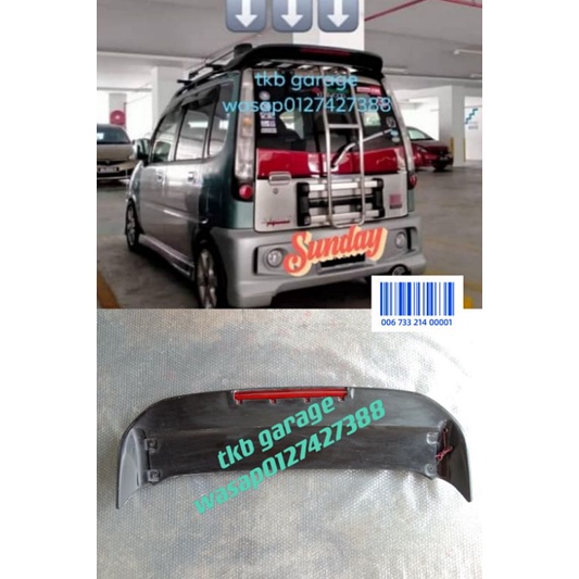 Kenari Move l9 Aerodown/ limited spoiler | Shopee Malaysia