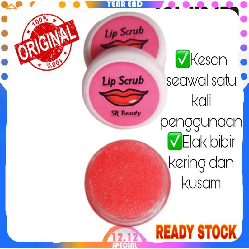 lip scrub skrub bibir lips treatment lips scrub strawberry mcm bellaz ...