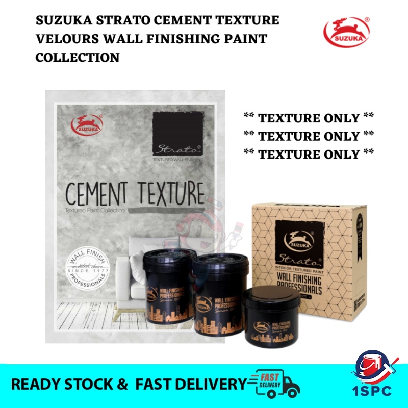 1L Texture Paint Suzuka SCT SVL Strato Cement Texture Velours Features ...