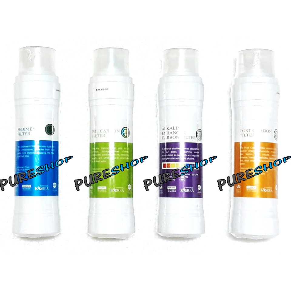 KORTEC Korea Water Filter HALAL ALKALINE Filter Cartridge Water ...