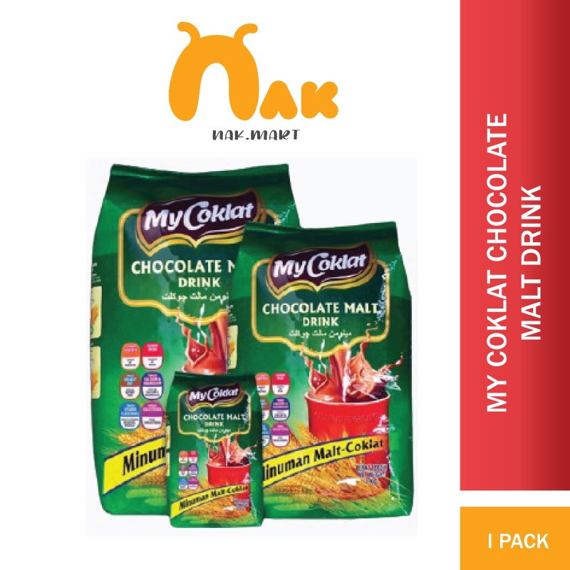 [Halal] My Coklat Chocolate Malt Drink Viral (Sachet 30g/200g/400g/1kg ...