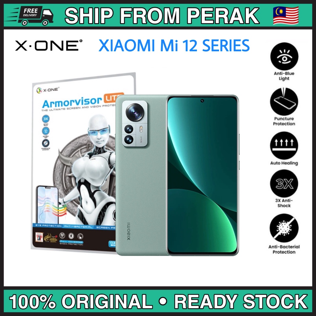Xiaomi Mi 12 Lite / Mi 12 / Mi 12 Pro X-One Armorvisor Lite Screen ...