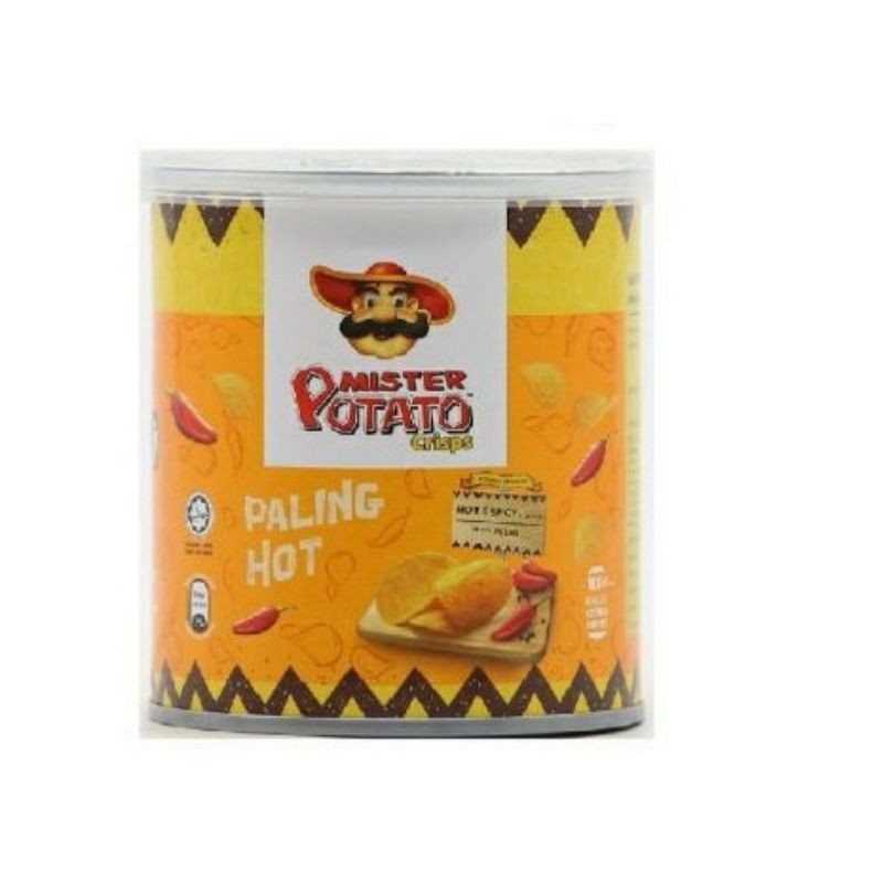 Mister Potato Crips 45g Hot And Spicy / Original / Barbeque Ready Stock ...