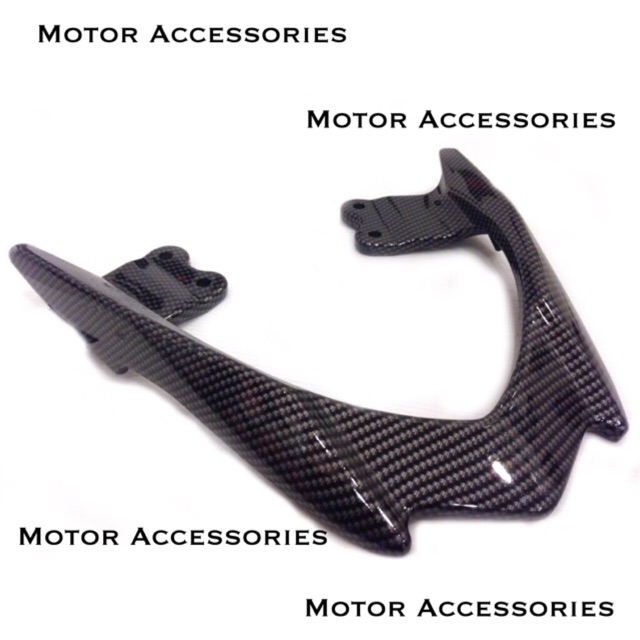 L-Bar / Spoiler YAMAHA Y15ZR V1 V2 & LC135 V8 Spoiler Forged Carbon ...