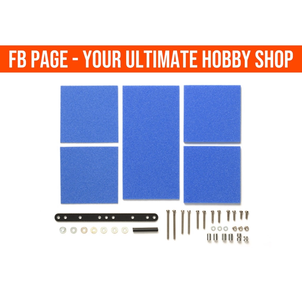 (MADE IN JAPAN) TAMIYA 15512 Brake Sponge Set (Mild, 1/2/3mm Blue ...