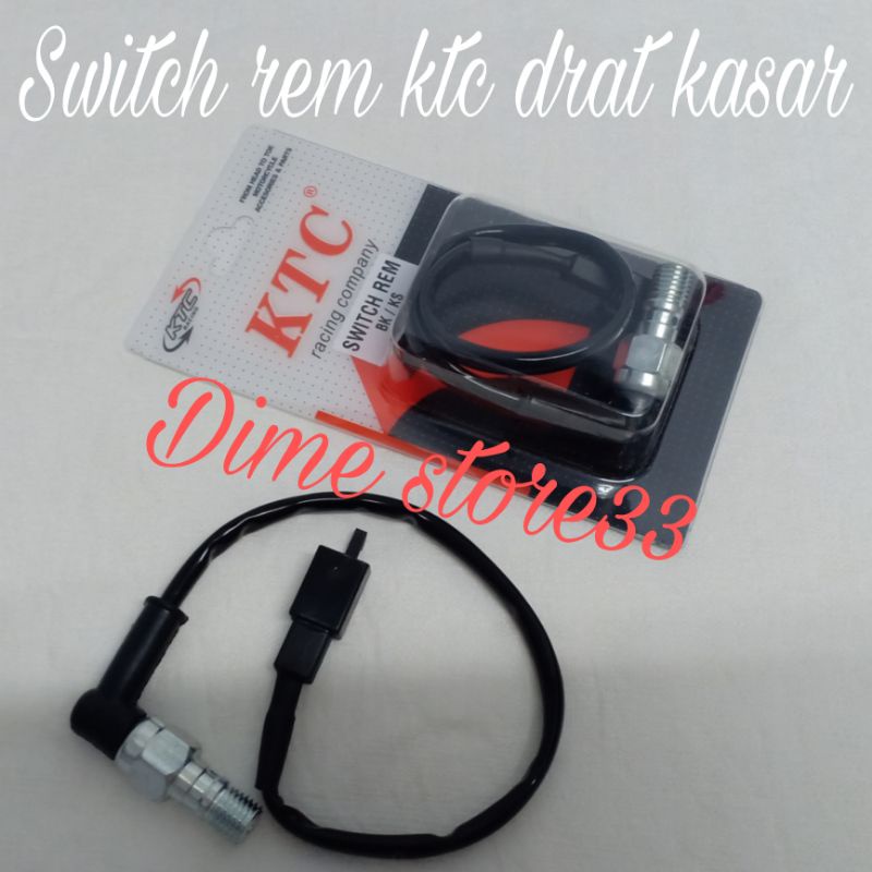Ktc racing brake Switch, universal rough thread / ktc brake Switch, rough thread, bent model ...