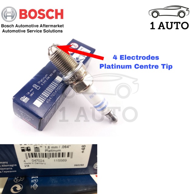 BOSCH PLATINUM SPARK PLUG BMW E36 E39 E46 E60 E53 X5 E83 X3 M42 M43 M50 ...