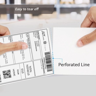 1000 PCS A6 Thermal Sticker Thermal Label Shopee Air Waybill 10 x 15 cm ...