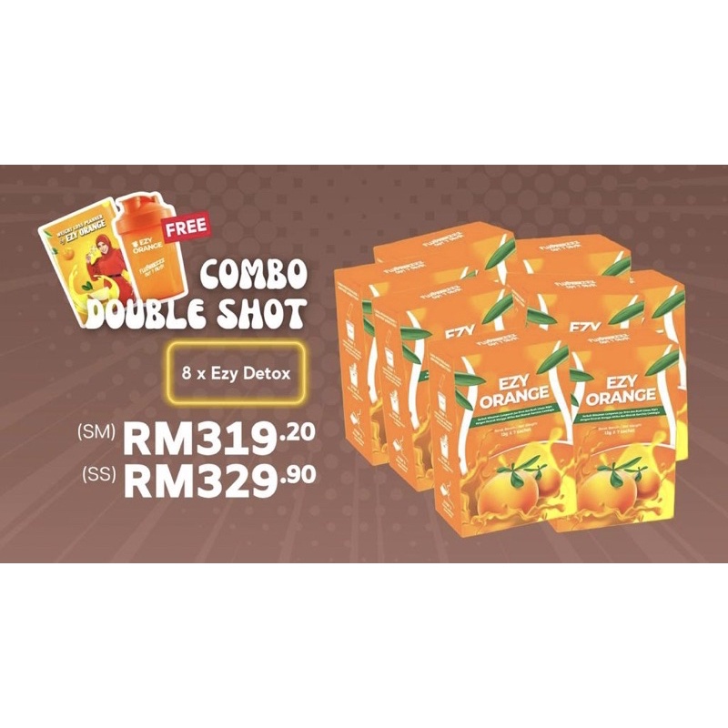 ezy orange detox 💯original from HQ | Shopee Malaysia