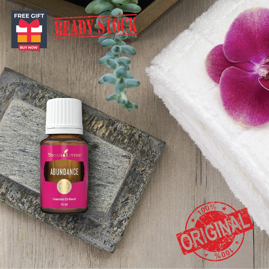 ORIGINAL Young Living (Mfg 2024) Abundance Essential Oil 15ml | Shopee ...