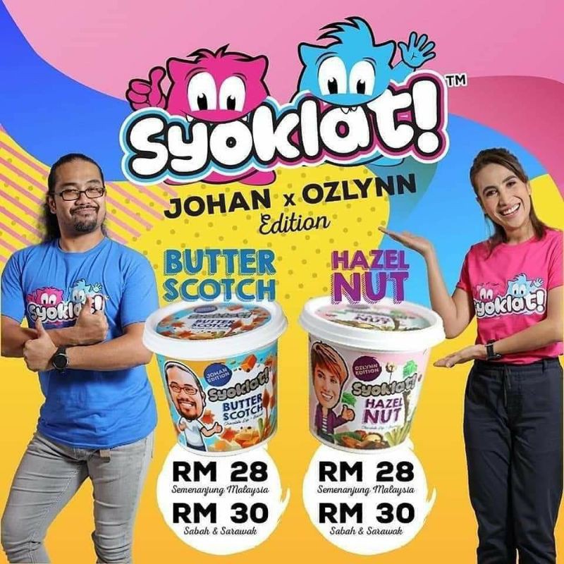 SYOKLAT JOHAN & OZLYN EDITION | Shopee Malaysia