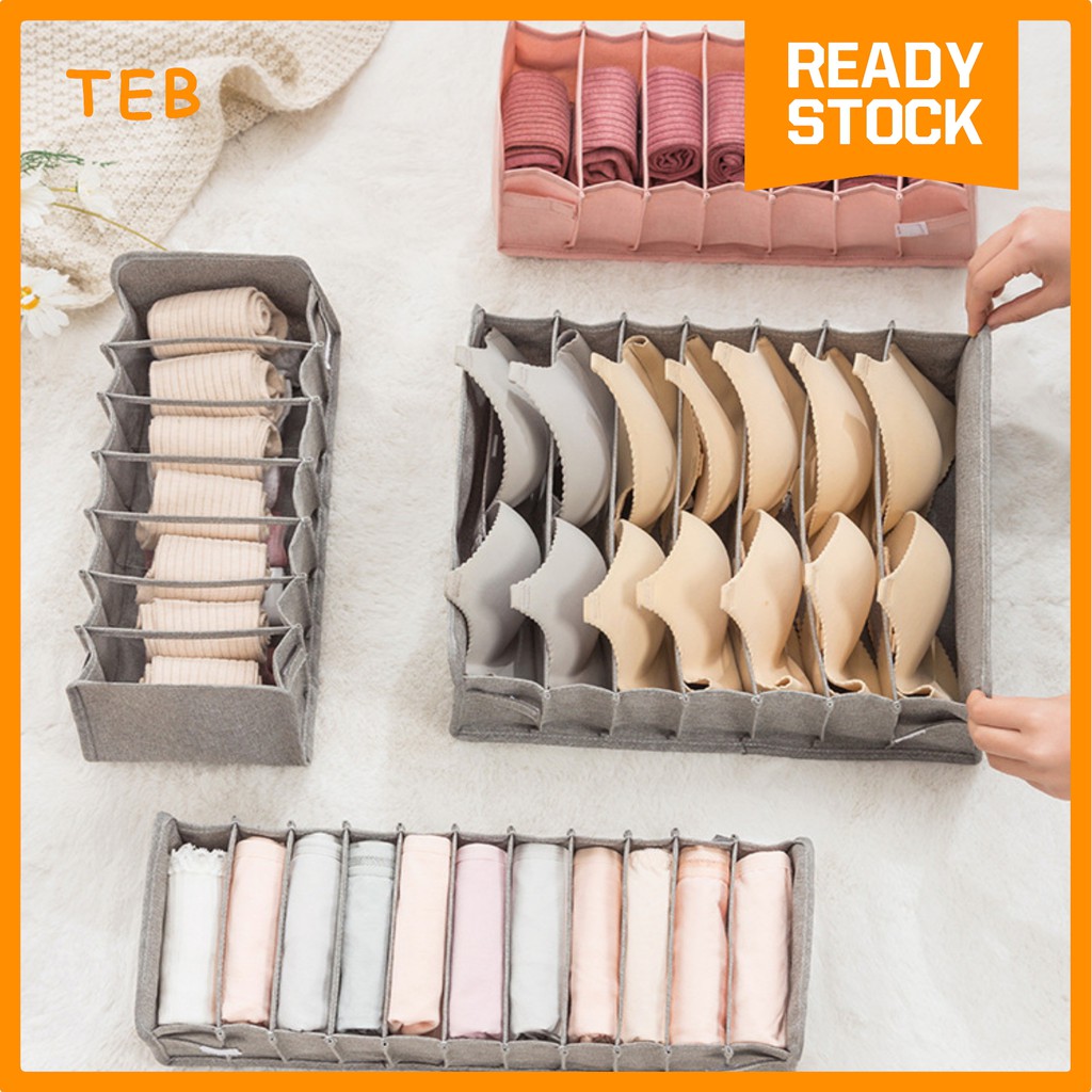 7,11 Slot Set Penganjur Laci Pakaian Dalam Stokin | Underwear Drawer ...