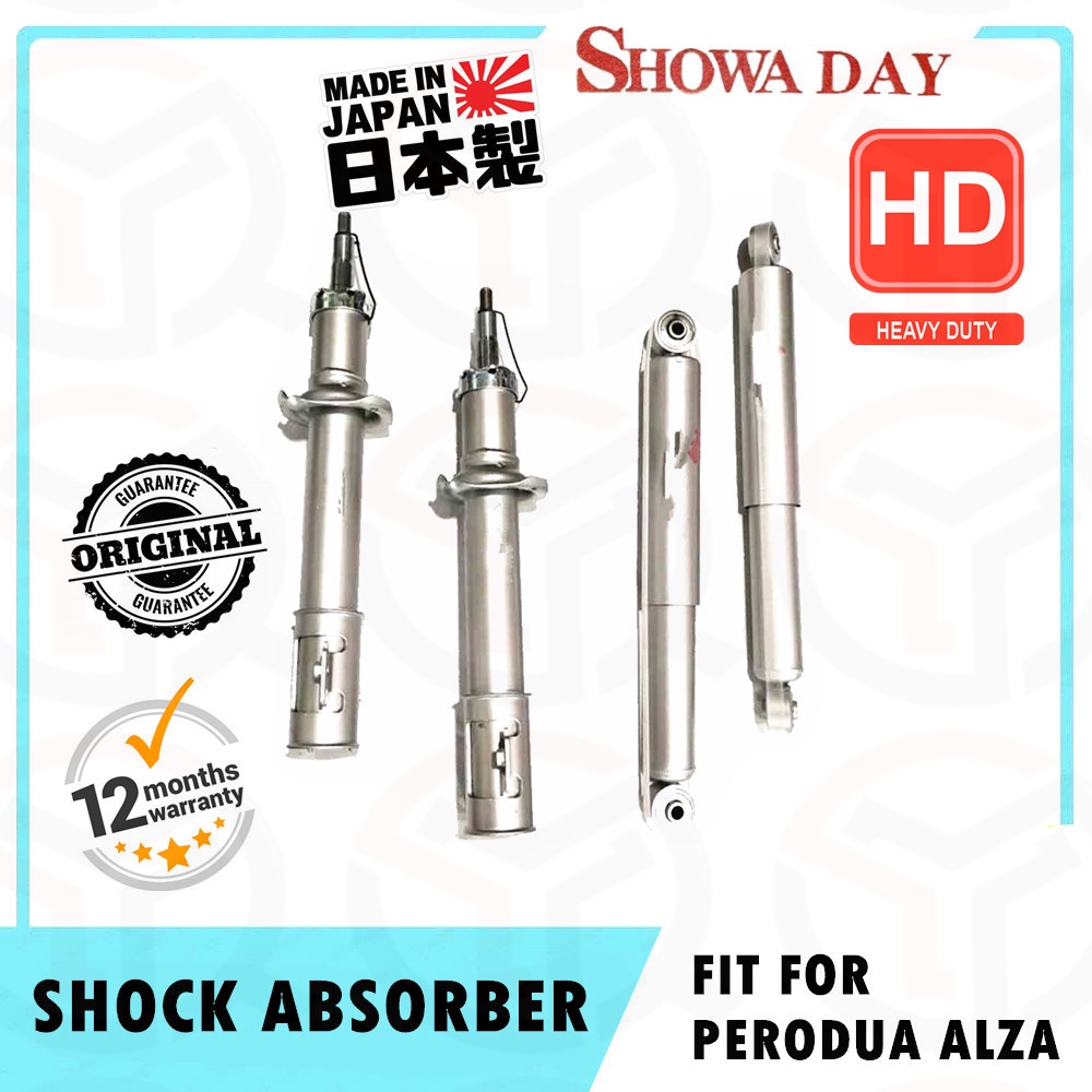 PERODUA ALZA SHOWA DAY (HEAVY DUTY) FRONT REAR ABSORBER (2 PIECE ...