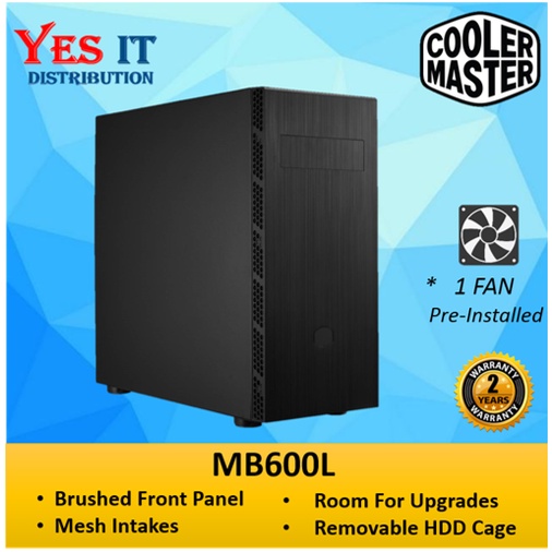 COOLER MASTER MASTERBOX MB600L2 Mid Tower Case (MB600L2-KGNN-S00 (w/o ...