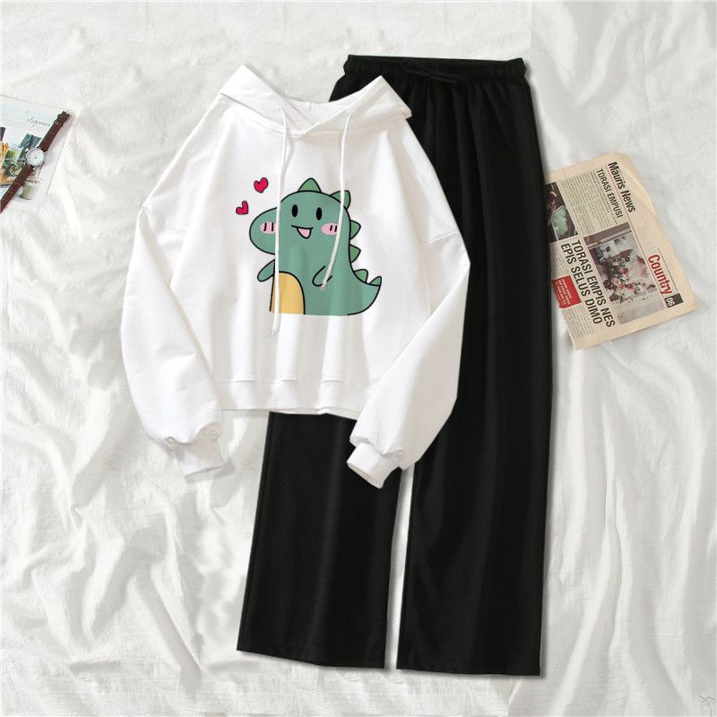 2PCS / Single Women's Suit Spring and Autumn Korean Version Athletic ...