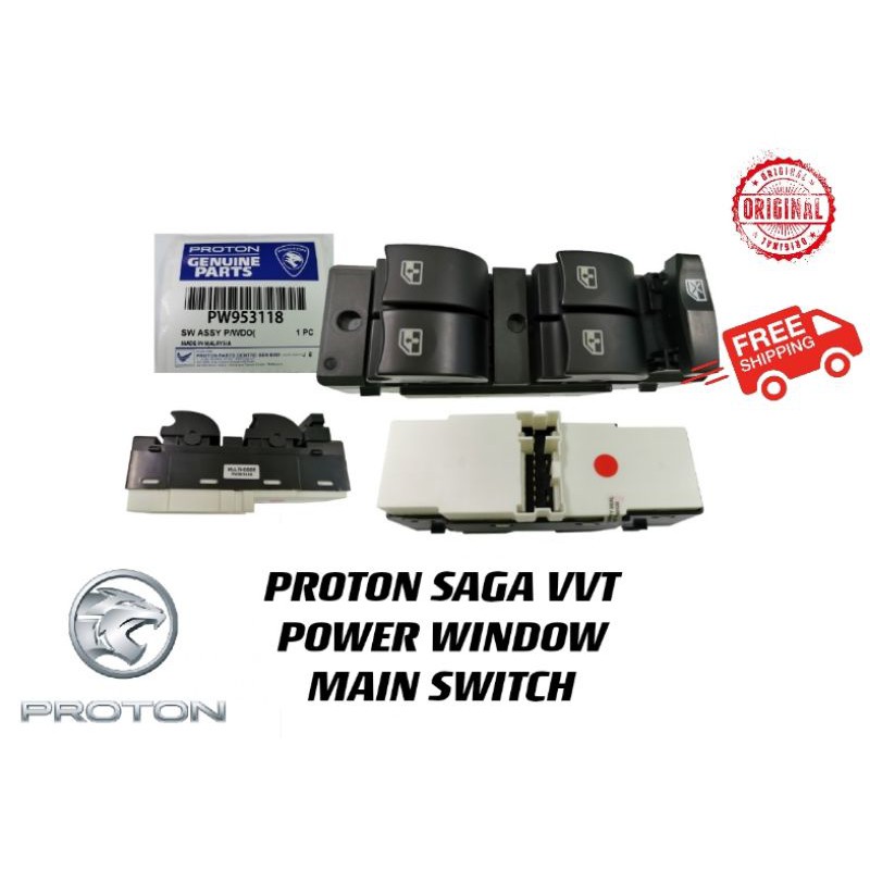 Proton Genuine Saga vvt Power Window Main Switch (No Auto Spec & Auto ...