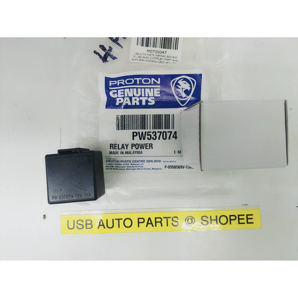 4 Pin Relay Power Relay Proton Original PW537074 | Shopee Malaysia
