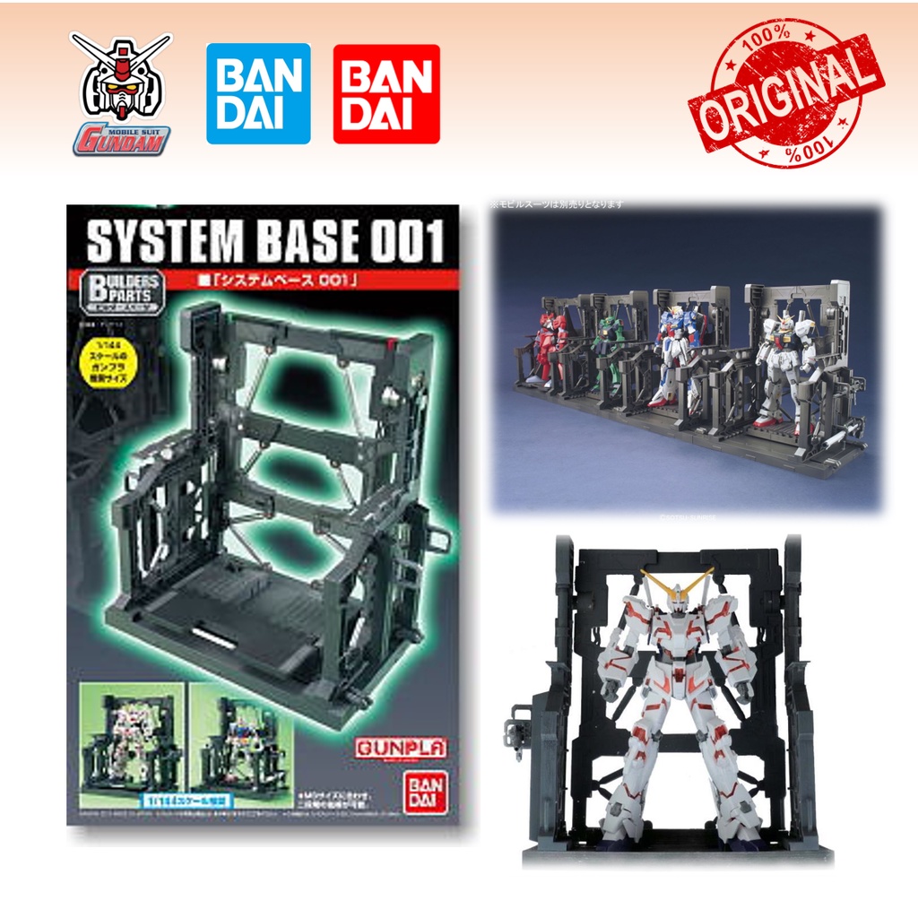 Bandai System Base 001 Builders Parts For HG/RG 1/144 (Gundam Model Kits) | Shopee Malaysia