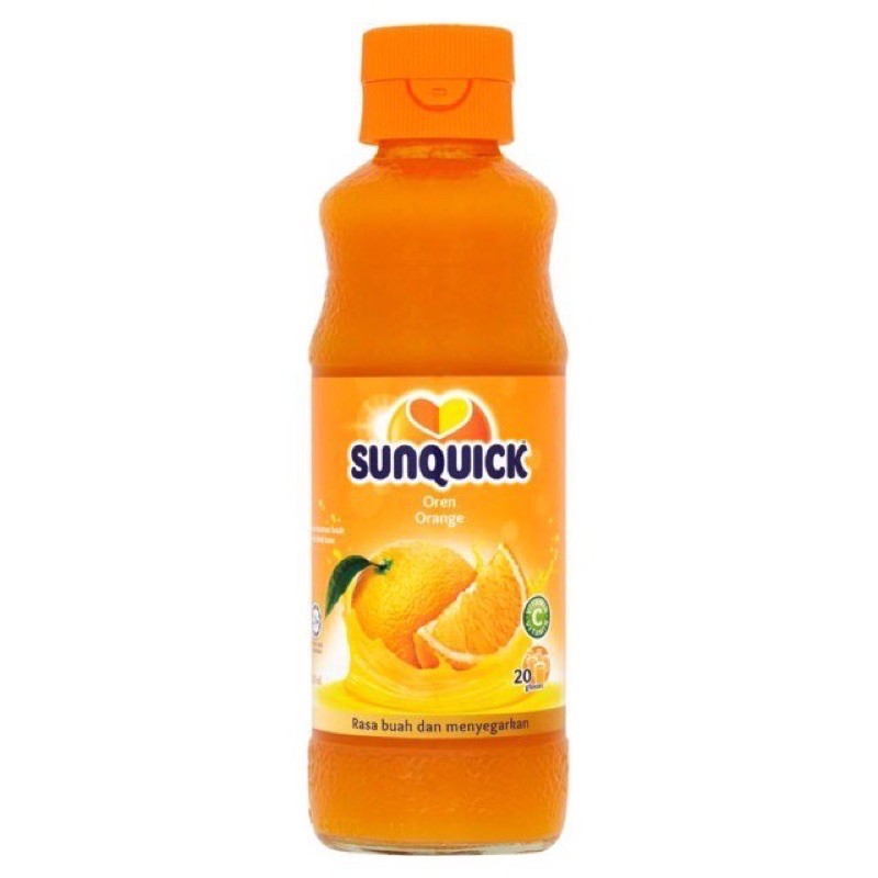 Sunquick Fruit Drink Base 330ml (Orange / Mandarin / Tropical ...
