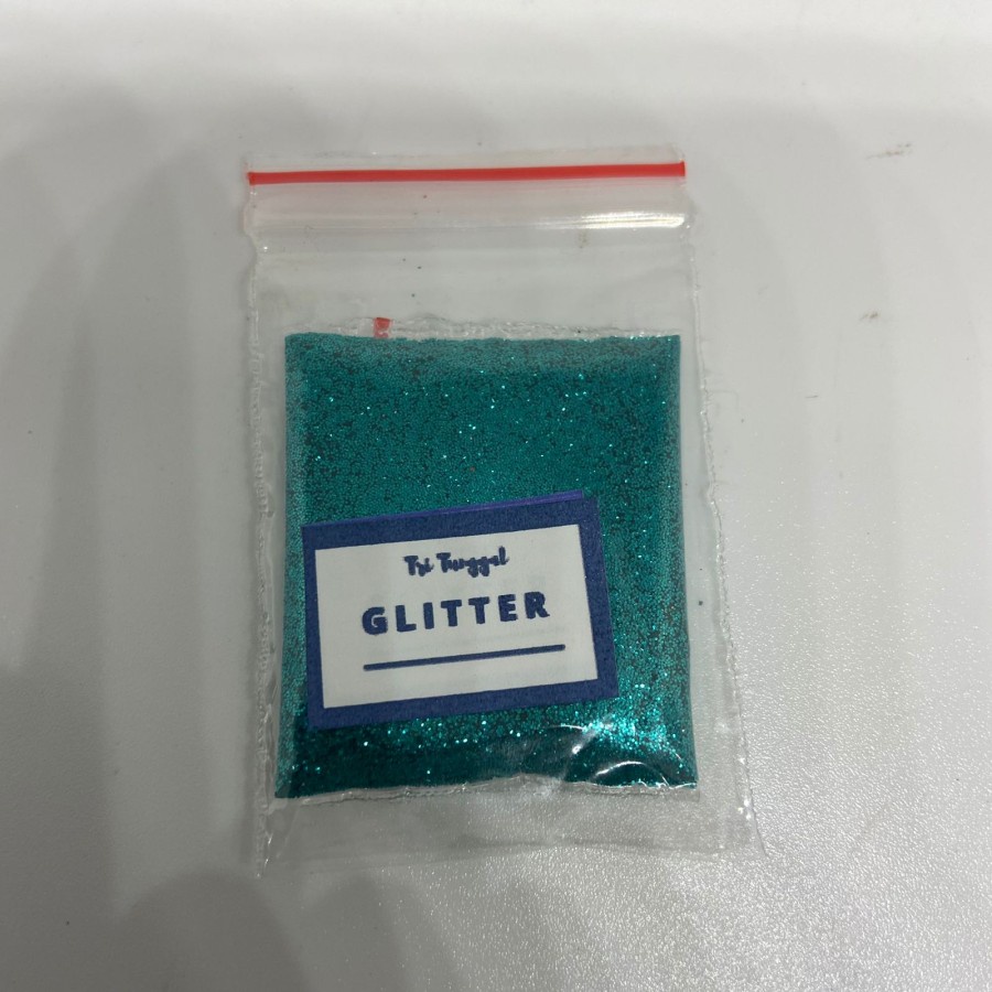 GLITTER 3 gr TOSCA COLOR in rough PLASTIC GLITTER 3 Gram shiny tester ...