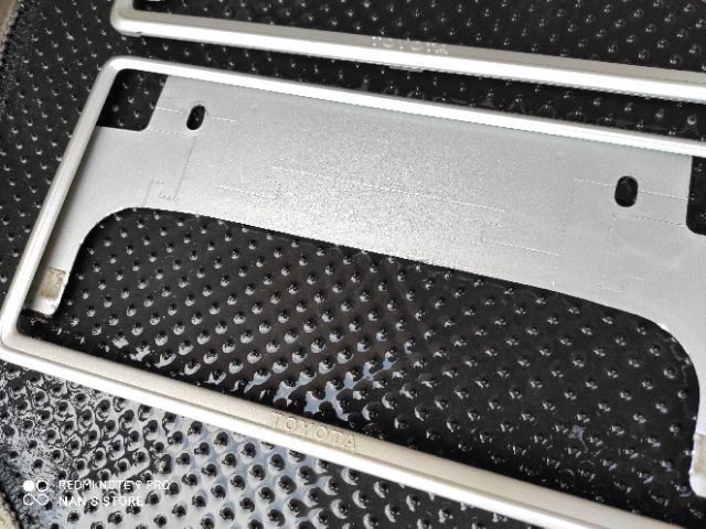 JDM plate holder Toyota silver original | Shopee Malaysia