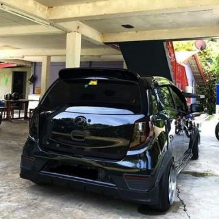 spoiler duck tail / spoiler yrv perodua axia spoiler myvi lama oem ...