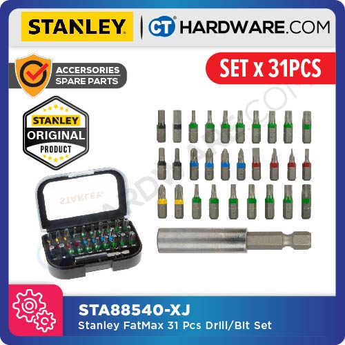 STANLEY STA60490-XJ COLOUR RING SCREWDRIVER SET X 31PCS | Shopee Malaysia