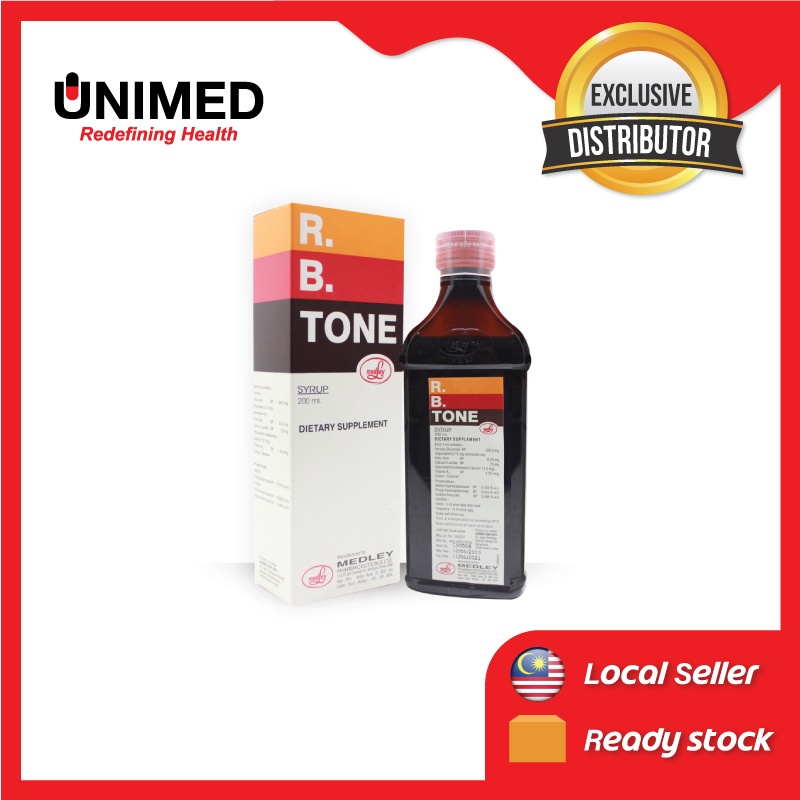 MEDLEY's R.B. Tone Syrup 200ml | Shopee Malaysia