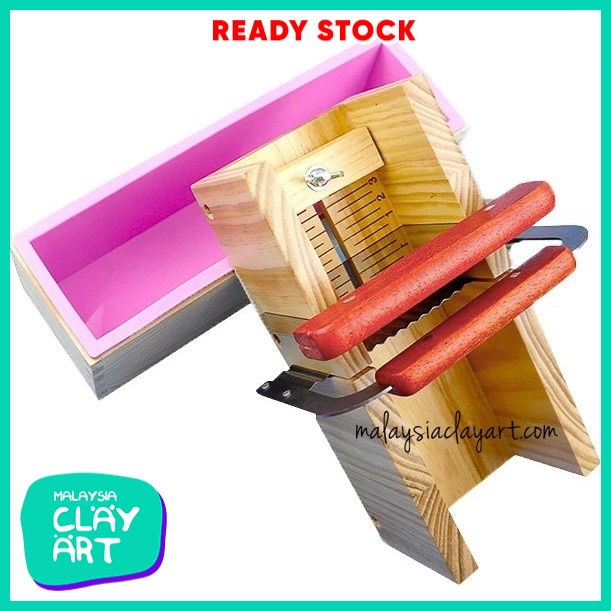 Soap Loaf Mold and Soap Loaf Cutter Set Pemotong Sabun Acuan Sabun ...
