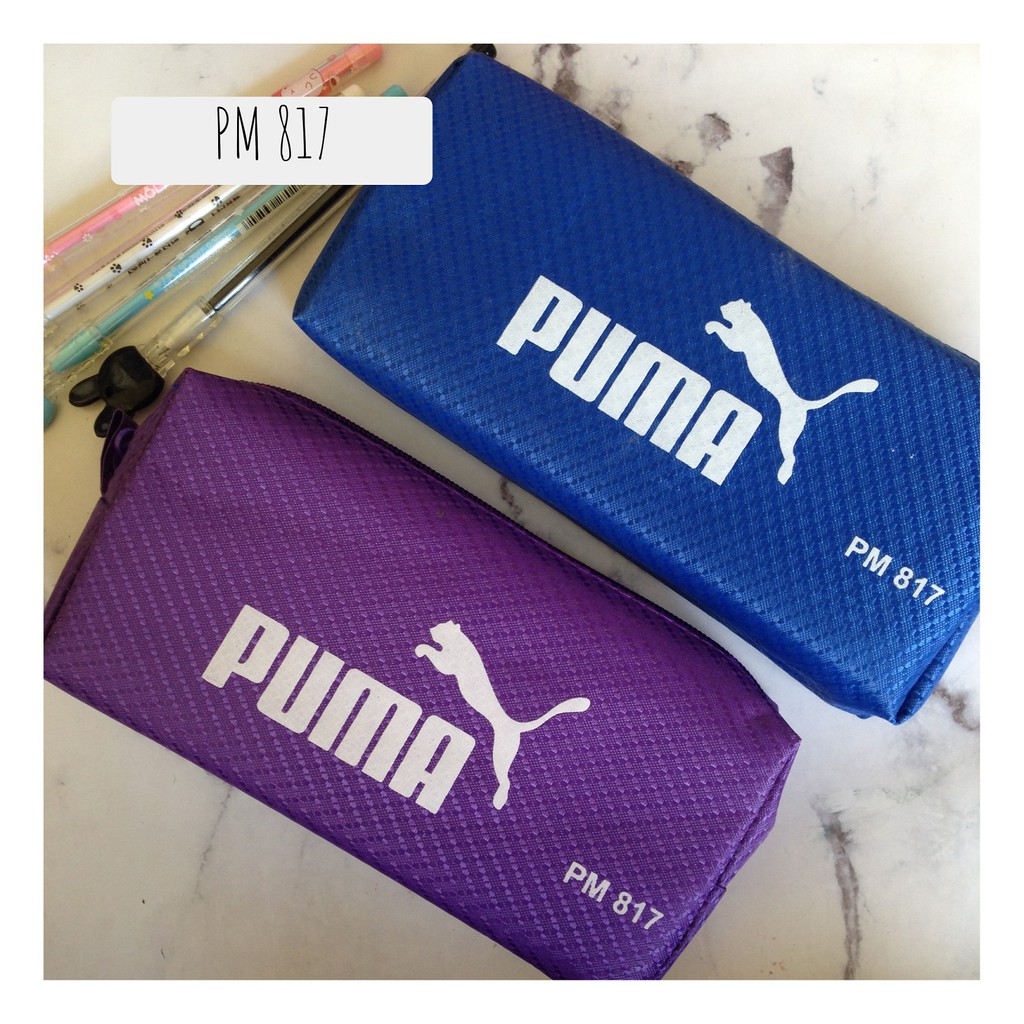Puma reebok cloth pencil box / seleting pencil case / multi-purpose ...