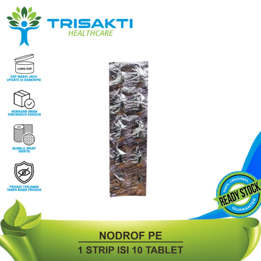 Nodrof PE PARACETAMOL Fever Reduction 1 STRIP Contains 10 Tablets ...