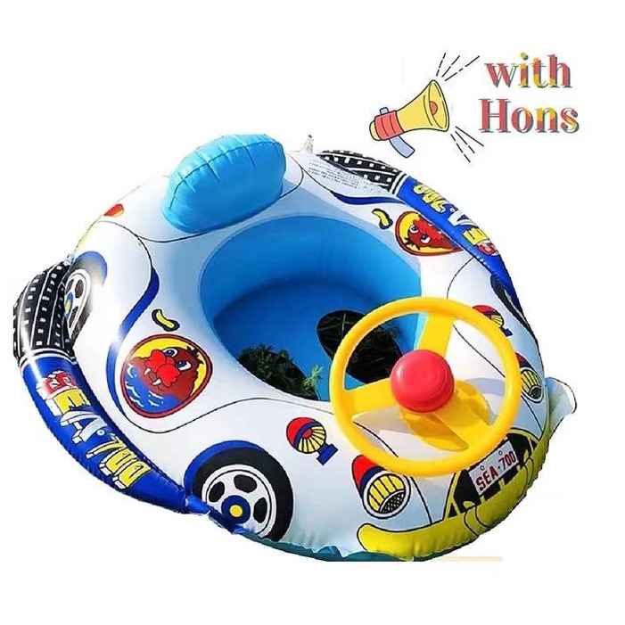 (1-6yrs) Baby Inflatable Swimming Cartoon Float Pelampung duduk ...