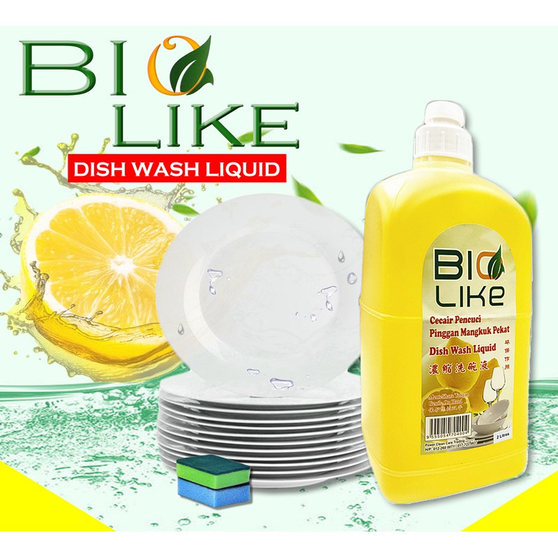 Lemon Dishwashing Liquid 浓缩洗碗液 2L | Shopee Malaysia