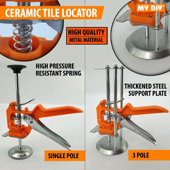 MYDIYHOMEDEPOT - Tile Locator Wall Tile Level Regulator Height Level ...