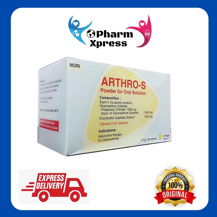 Arthro-S Powder for Oral Solution Sachet (30 sachets) Orange Flavour ...