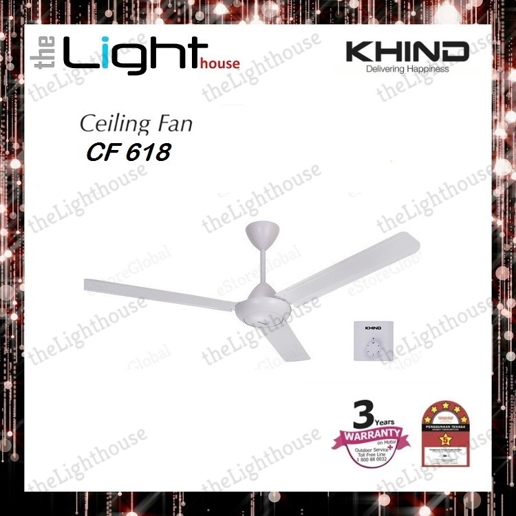 MILUX MCF6001 KHIND CF618 Ceiling Fan / Kipas Siling | Shopee Malaysia