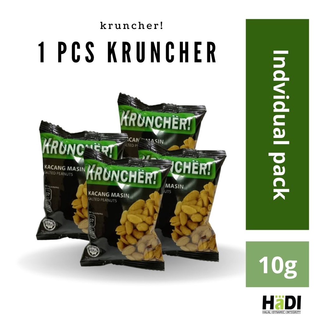 [INDIVIDUAL PACK] KRUNCHER! PEANUTS | 10G/PACK/PCS| | Shopee Malaysia