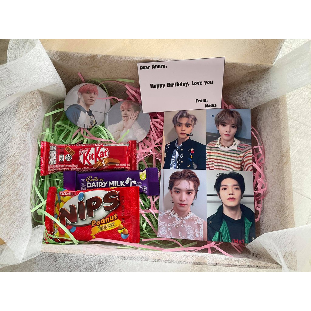 Surprise Gift Box Kpop Edition BTS NCT TREASURE IZ*ONE BLACKPINK TWICE ...