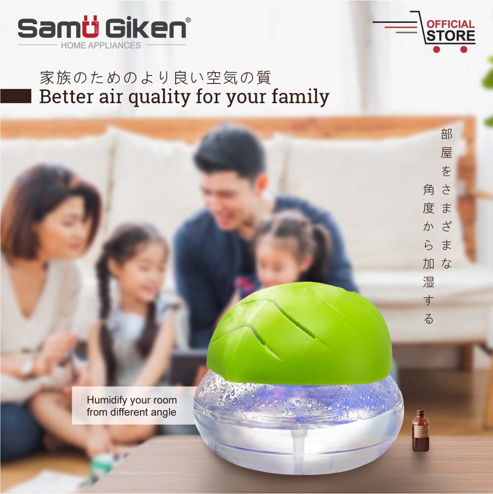 Samu Giken Watering Air Revitalisor Aroma Purifier Diffuser with LED Light (1.8 LITER) | Shopee ...
