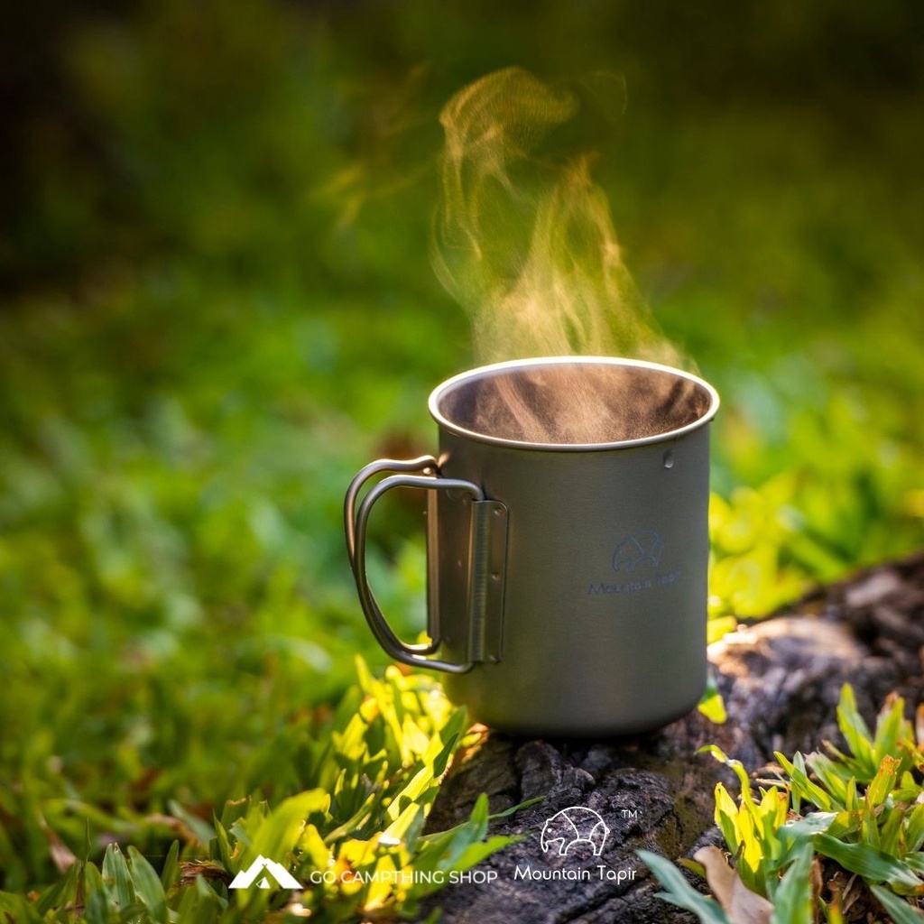 Mountain Tapir Titanium Cup Camping Mug 300ml | Shopee Malaysia